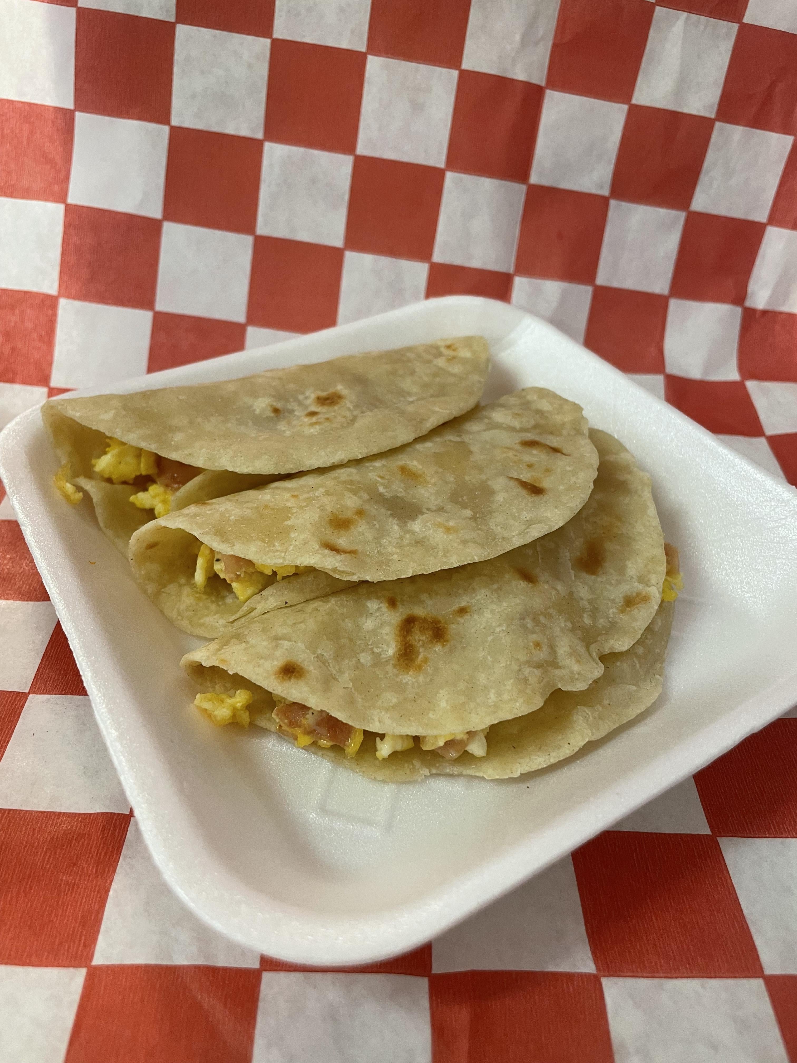 Tacos de huevito con jamon (3) - Lunch - Este artículo está disponible ...